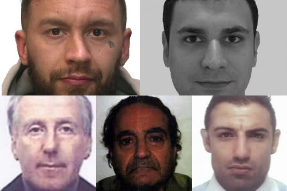 Warning: Five of the UK's Most Wanted Men Suspected in London – Public ...