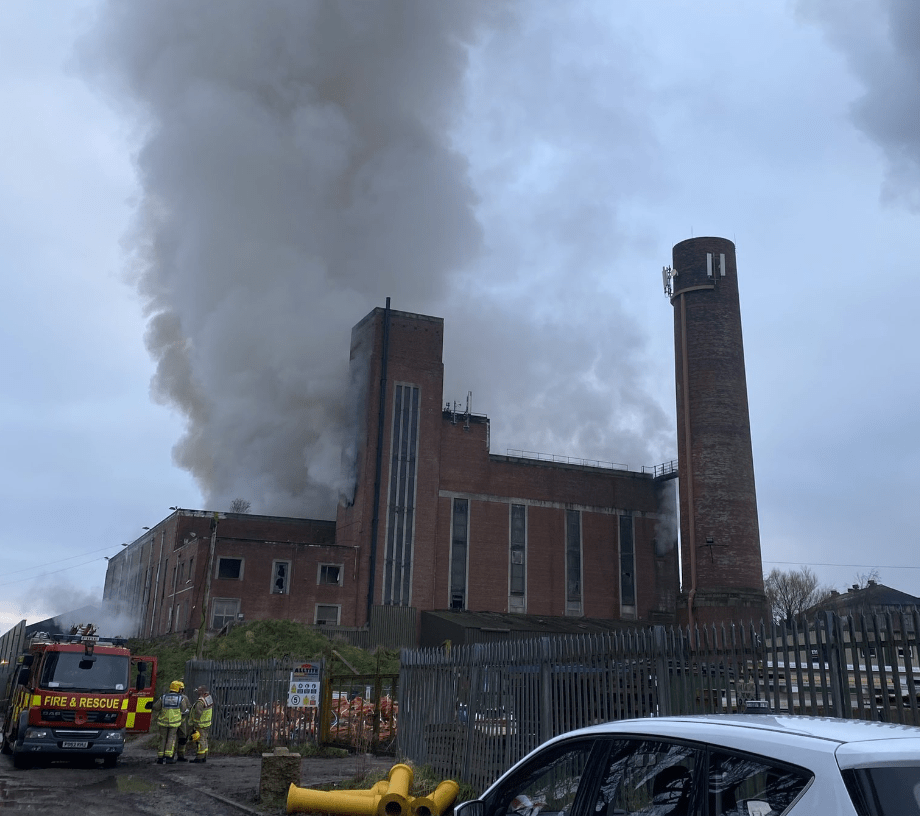 Major Fire at Commercial Building in Lancaster: Extensive Emergency ...