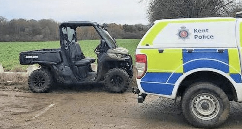 Rural officers have tracked down a stolen off-road vehicle in Cranbrook ...