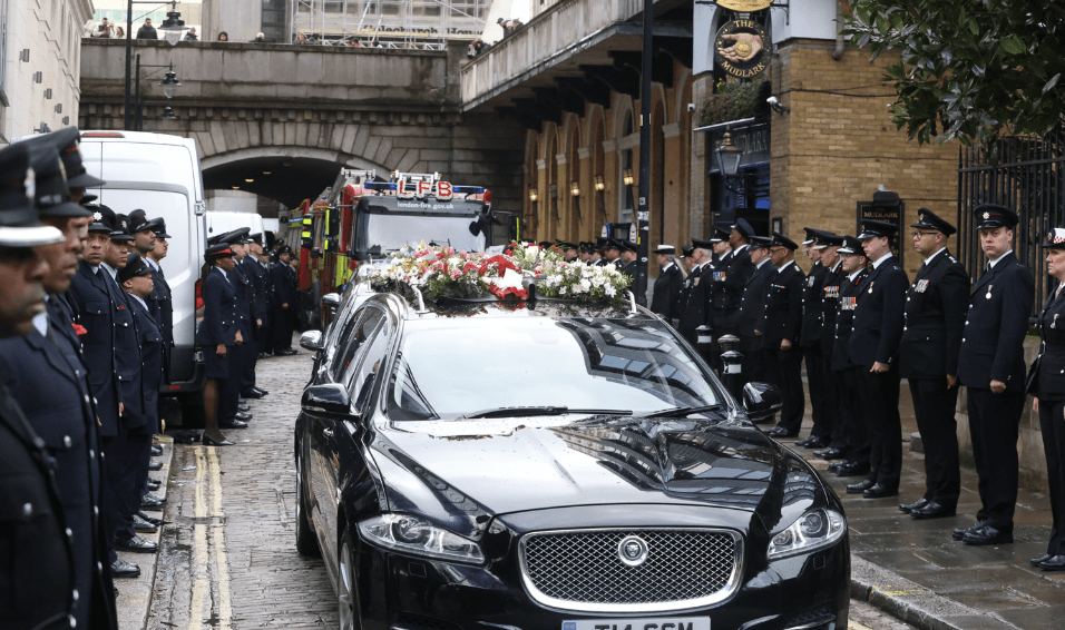 Southwark Cathedral Hosts Tribute to Wayne Brown: A Firefighter ...
