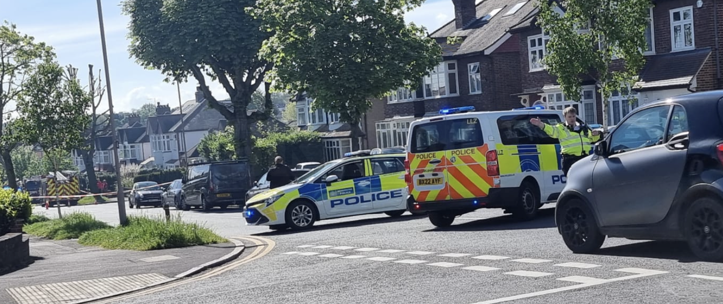 Emergency Services Respond to Explosion and Fire in Cheam - UK News in ...