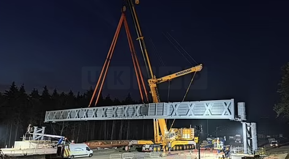 M25 Reopens Ahead of Schedule Following Bridge Installation | UKNIP ...
