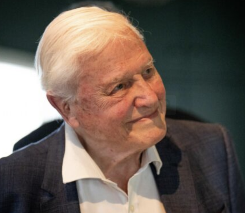 Official Portrait of Sir David Attenborough Unveiled by Royal Society ...