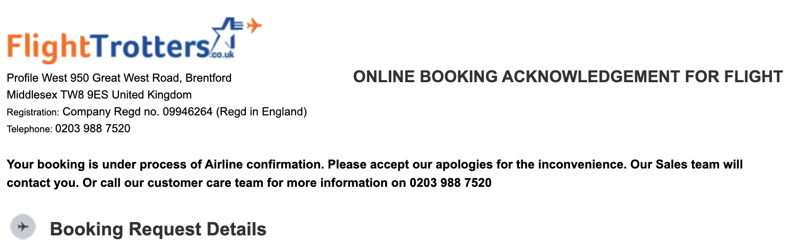 Beware of Flight Scammers: A Cautionary Tale on Flight Trotters %sep% UKNIP