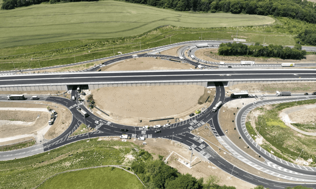 New Flyover Opens on the A249 in Kent | UKNIP