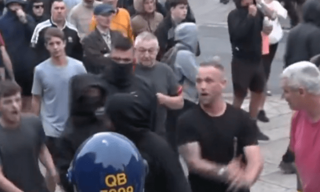 Armed Mobs Roam the Streets of Plymouth Amid Rising Tensions | UKNIP ...