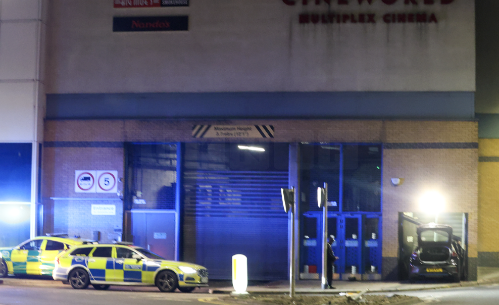 Lucky Escape for Ilford Uber Driver as Car Crashes Into Cineworld ...