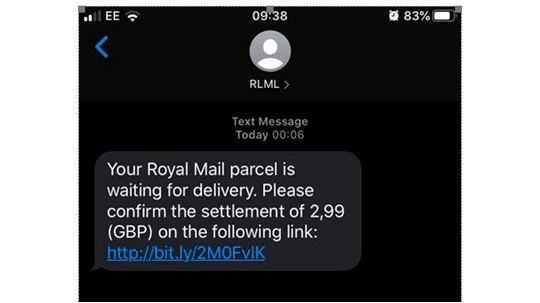 Royal Mail Delivery Text Scam Warning: Criminals Can Access Bank ...