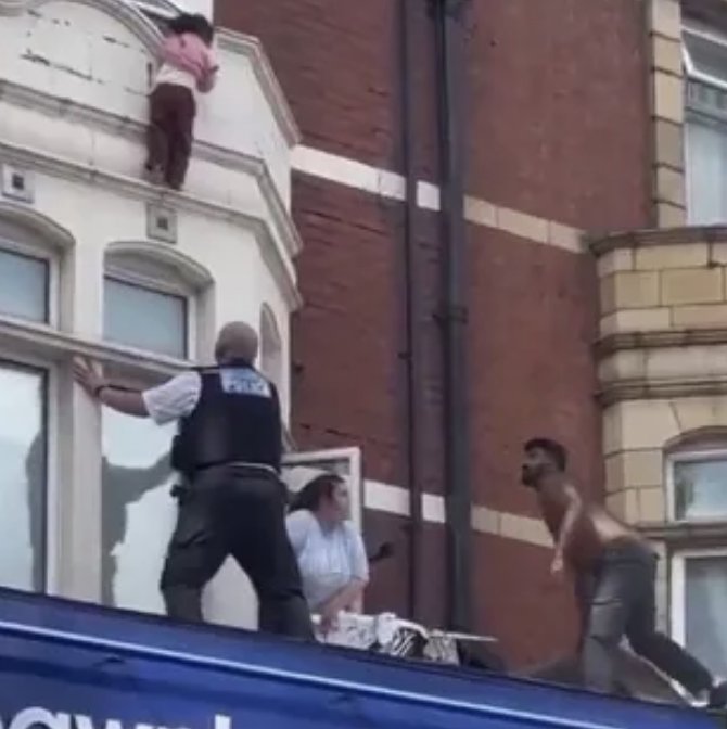Young Girl Rescued After Dangling from Ilford Window Ledge - uknip.co.uk